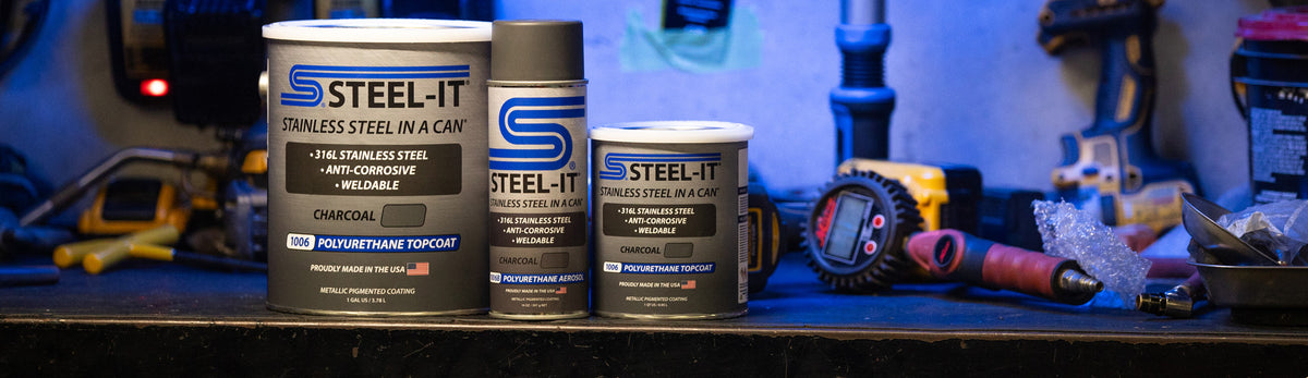 STEEL-IT® EXPANDS PRODUCT LINE WITH 1006 POLYURETHANE CHARCOAL – STEEL ...