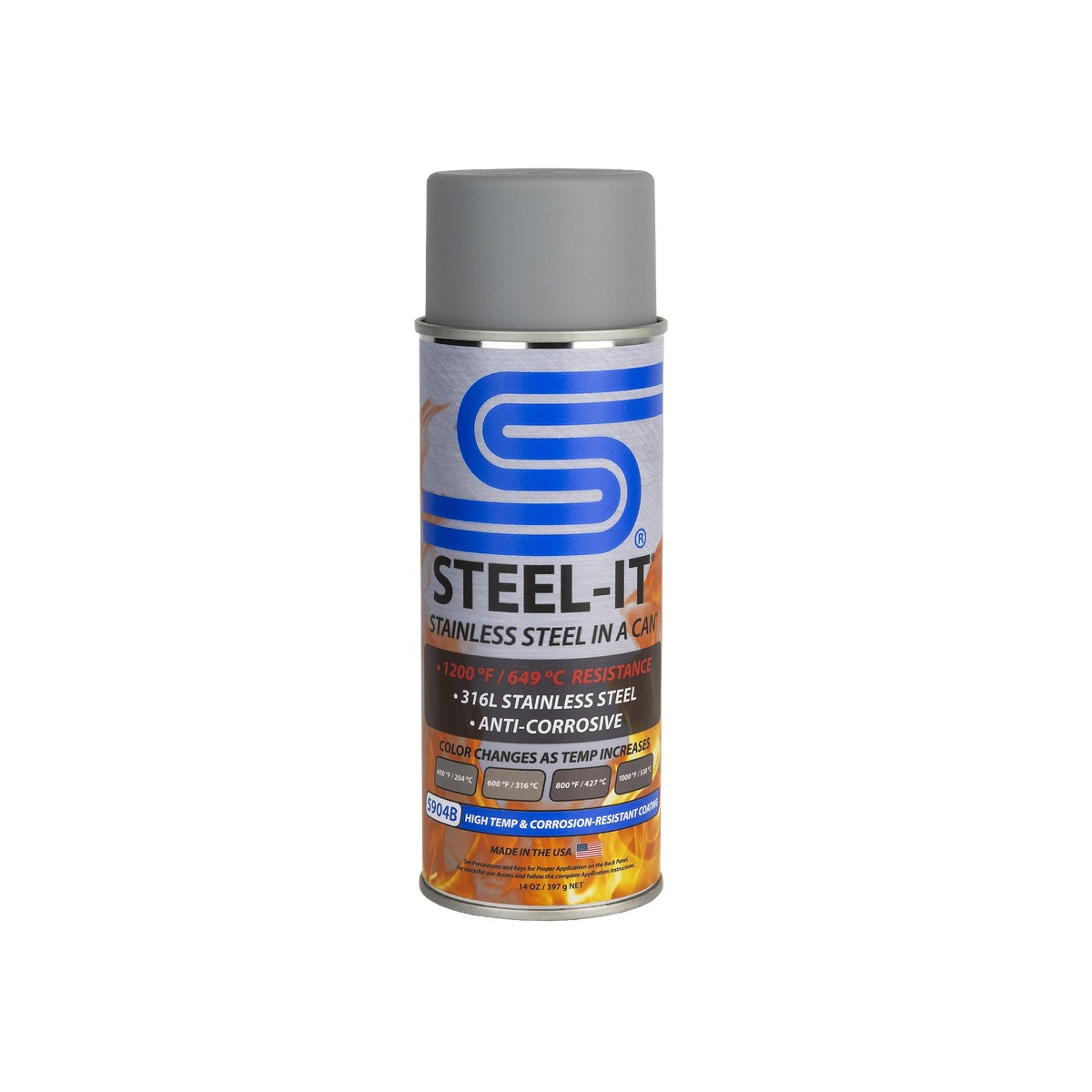 HIGH TEMP & CORROSION-RESISTANT AEROSOL – STEEL-IT Coatings